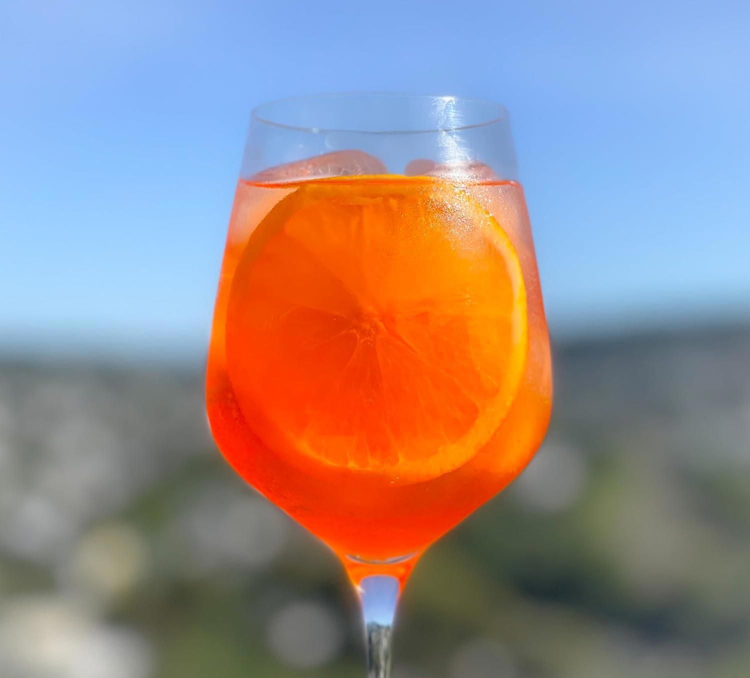 Topkapi Aperol Spritz Lot de 6 verres à cocktail professionnels pour ...