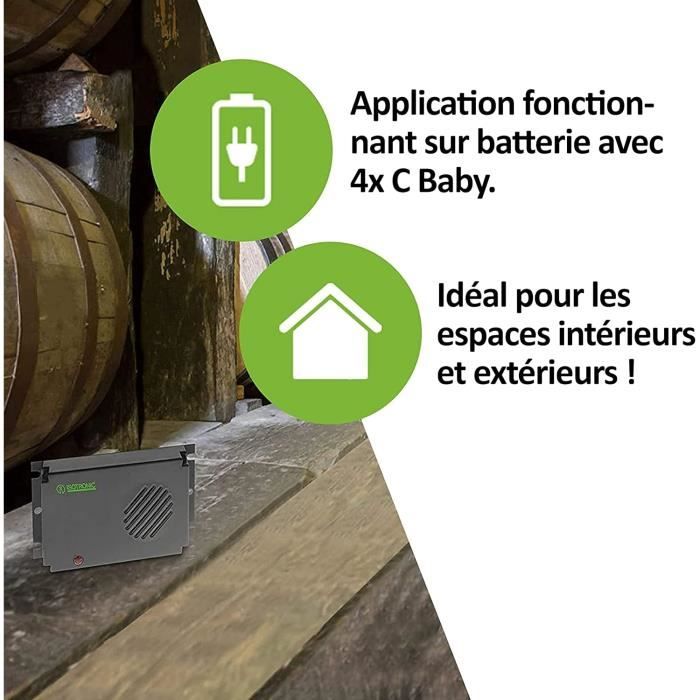 Anti Rats Souris Ultrason Répulsif Electronique Produit Anti Nuisible ...