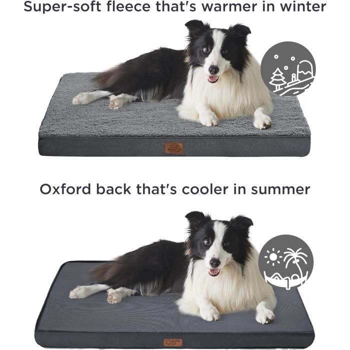 Coussin Chien Dehoussable Orthopédique - Tapis Pour Chien Grande Taille ...