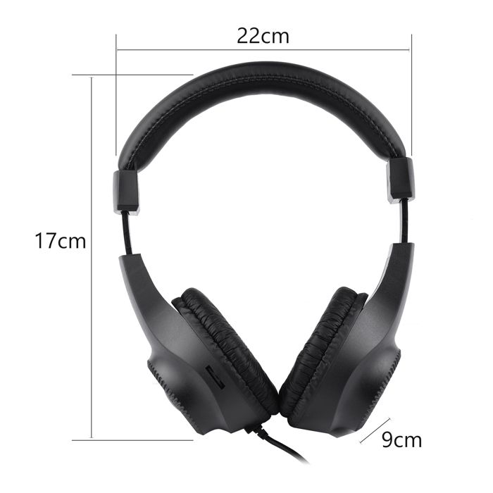 Casque supra-auriculaire stéréo filaire, casque audio pour piano ...