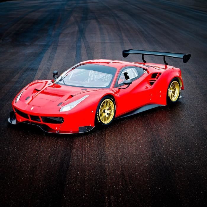 Volant - THRUSMASTER - Ferrari 488 GT3 Wheel Add-On - Noir et Rouge ...