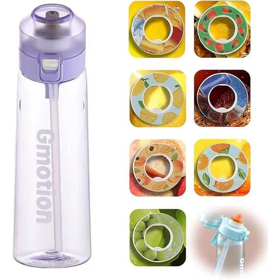 A1R-Up Gourde Pods Saveur,650Mlbouteille D'Eau Aromatisée Avec 7 ...