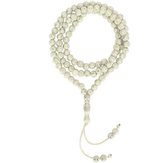 Chapelet Musulman Outil De Prière De Culte Islamique 99 Grains Résine ...