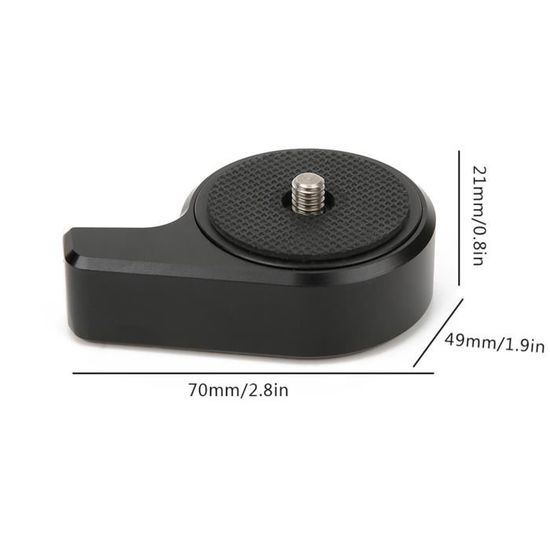 EJ.life Rotule de photographie Base de Rotule en Alliage d'Aluminium de ...