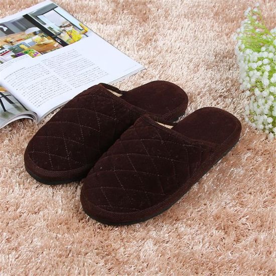 Chausson Homme Qualité SupéRieure Chaussons Nouvelle Mode Classique ...