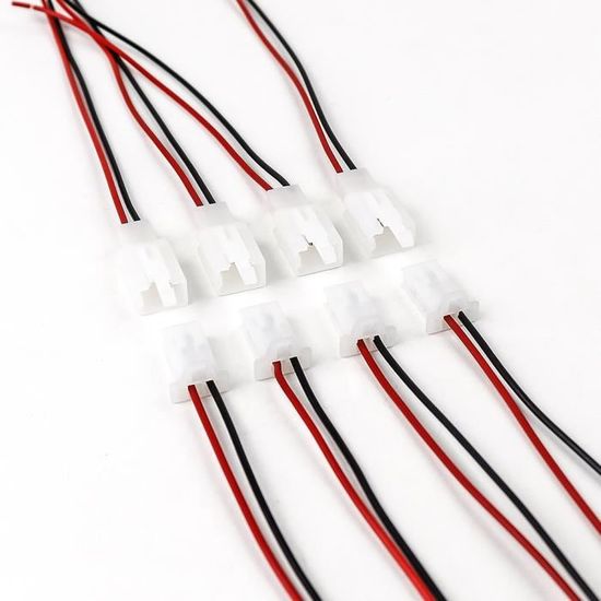 10pcs Connecteur de fil électrique automobile, mâle femelle,COSSES-FILS,Kits de prise de câble ...