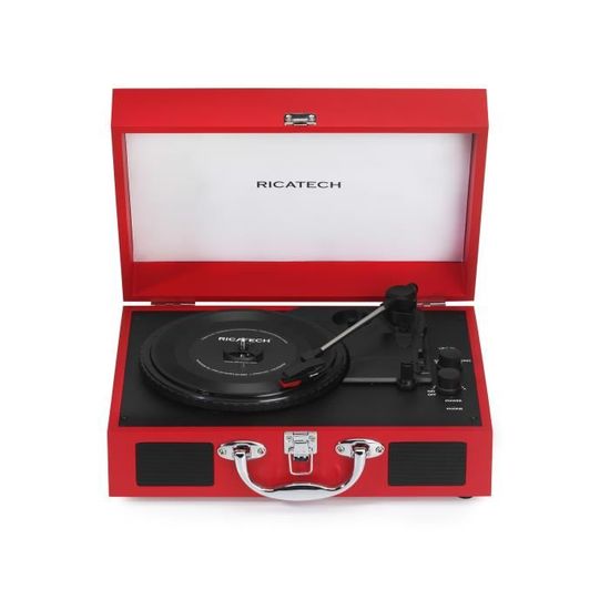 Ricatech Tourne-disque avancé RTT21 Rouge - Cdiscount TV Son Photo