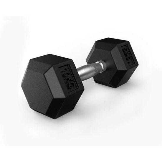 Alteres Musculation Haltères Grand Simple Encased Poignées en Métal 20 ...
