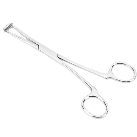 LEC Acier inoxydable Septum Forceps Nez Langue Tatouage Corps Piercing ...