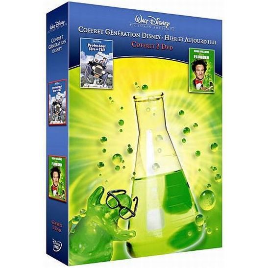 Disney Classiques - DVD Professeur tête en l'air + Flubber - Cdiscount DVD