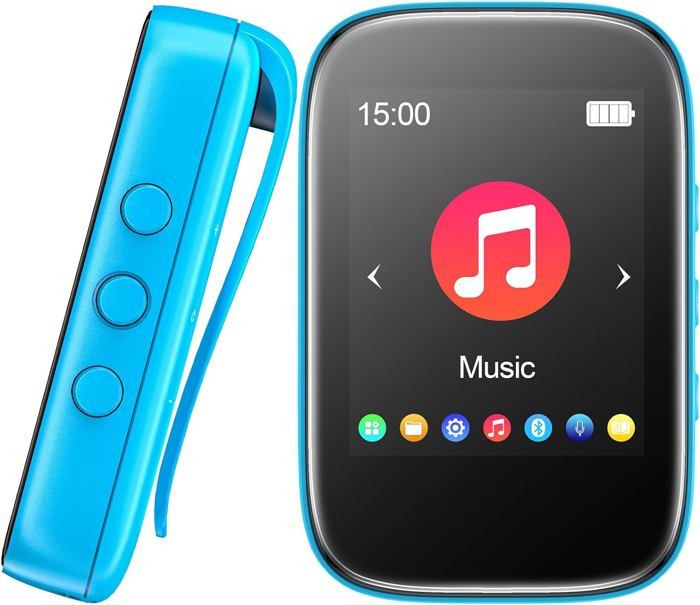 Lecteur MP3 à clip 32 Go avec Bluetooth, lecteur de musique portable ...