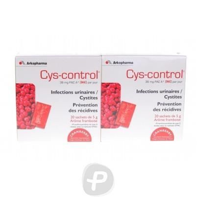 Cys-control Sachets - Cdiscount Santé - Mieux vivre