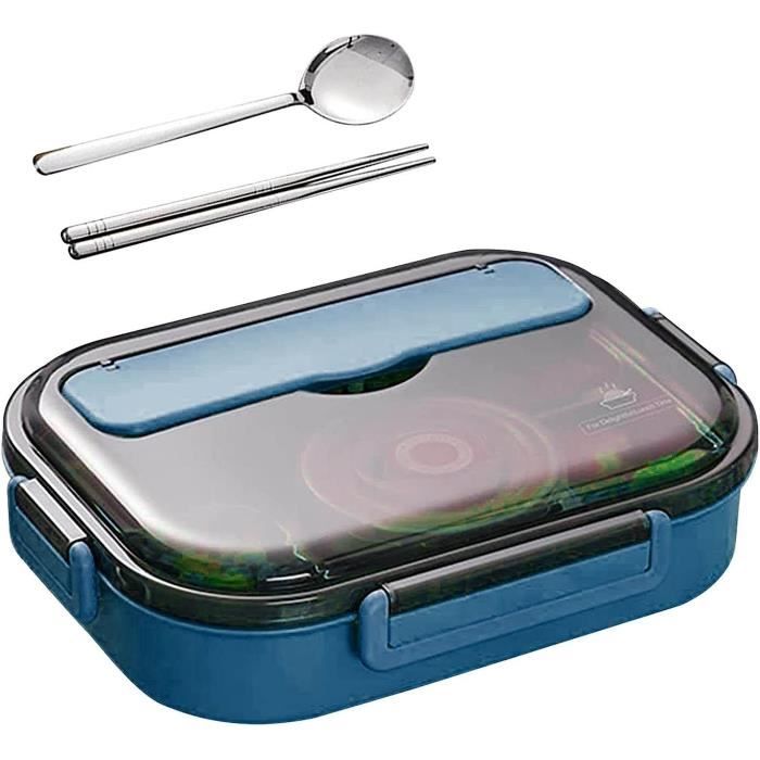 Boîte À Bento Grande Capacité,Boîte À Bento 4 Compartiments Pour Adulte ...