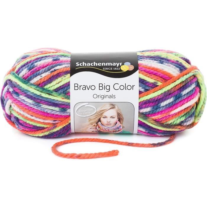 Bravo Big Color, 200G Clown Fils À Tricoter[x6206] - Cdiscount Beaux ...