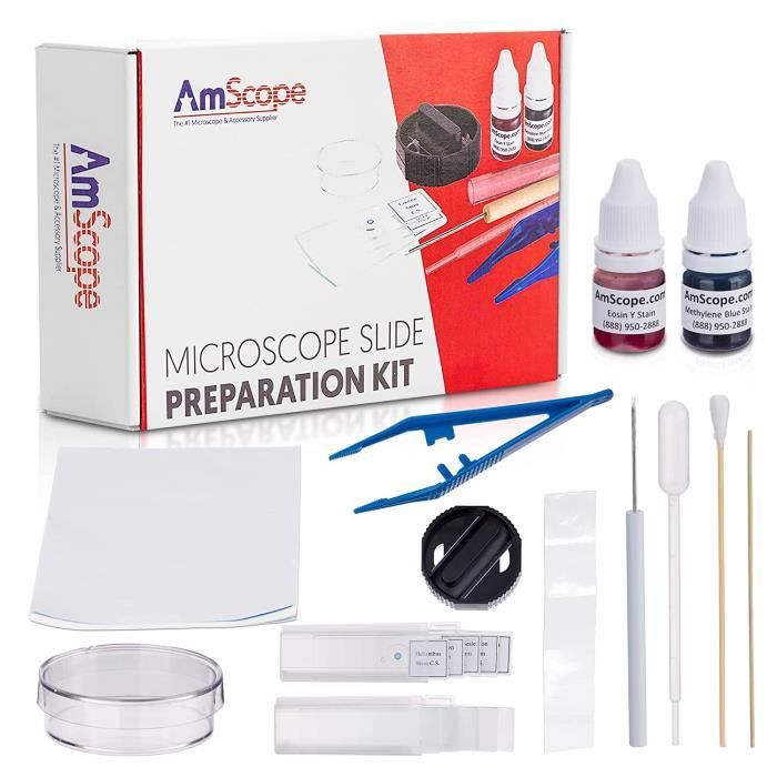Kit de préparation de lame de microscope - Microscope Slide Preparation ...