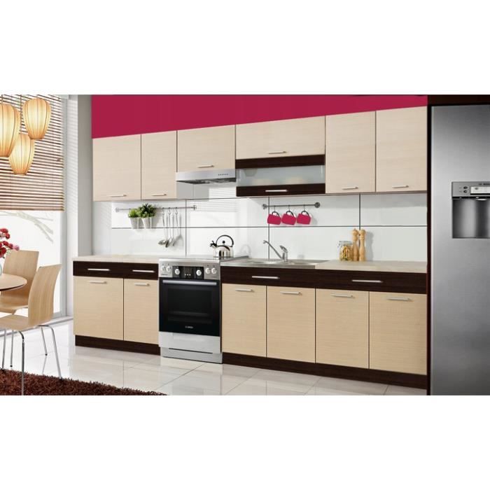 SAMSON | Cuisine Complète L 3,2 m | 9 pcs + Plan de travail INCLUS ...