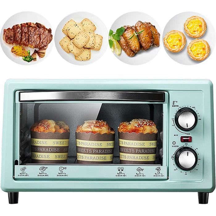 Mini Four lectrique Four GrillePain Rtro Four MicroOndes Intelligent En Acier Inoxydable Four ...