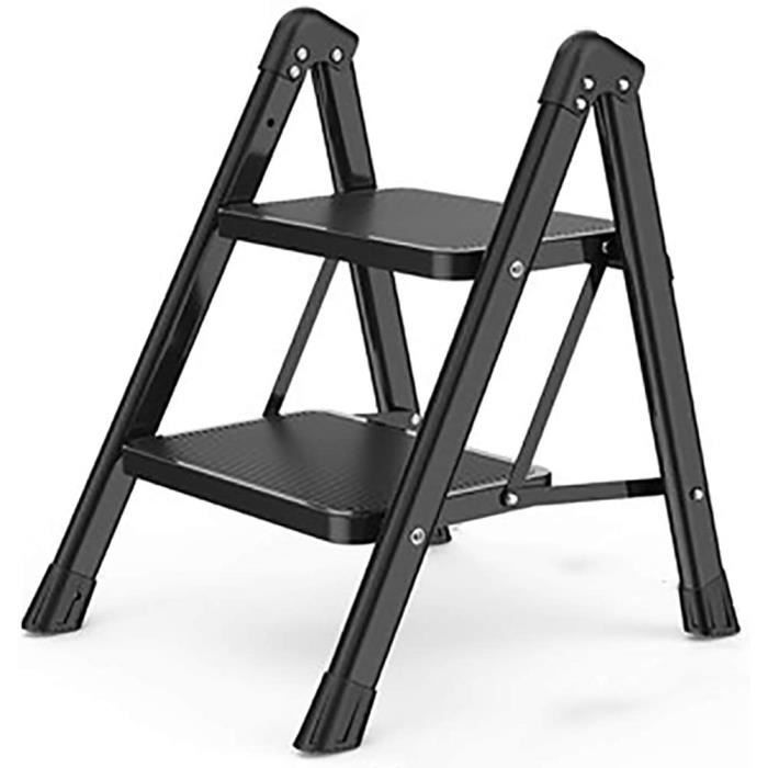 Ladder Tabouret Escabeau Petite chelle Pliable en 2 tapes. chelle Lgre avec Pdale largie. chelle ...