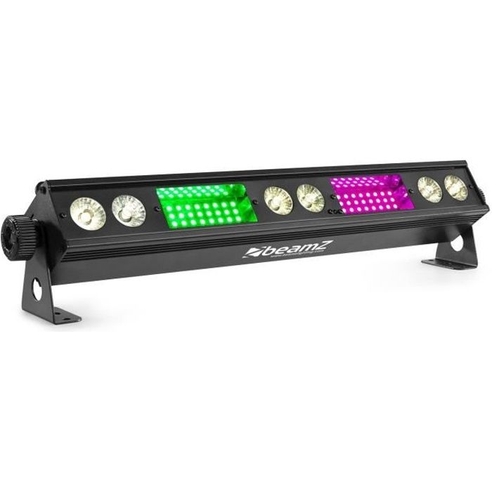 BeamZ LSB340 Barre LEDs Multi Effets - 6 x LED 3 Watts blanc, 54 x LED ...