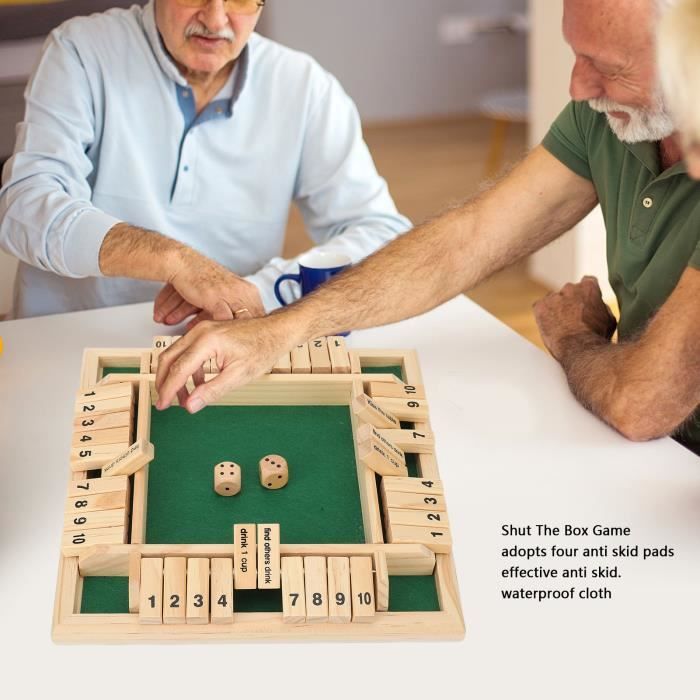 ESTINK Fermez le jeu de boîte Fermez la boîte jeu de dés prévenir la ...