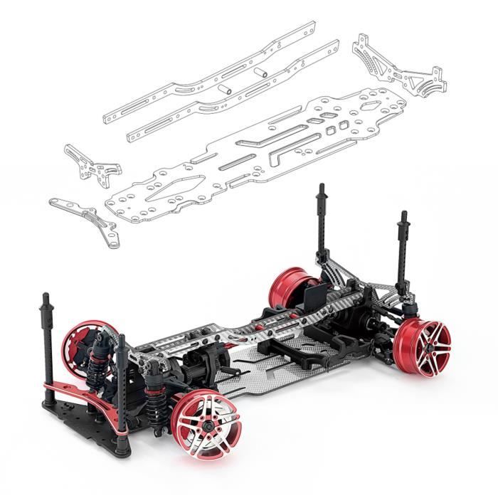 Kit de mise à niveau en fibre de carbone et aluminium pour MST fxx 2.0s ...