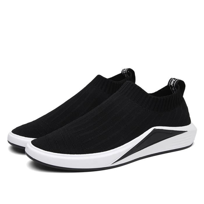 Baskets noir homme Noir - Cdiscount Chaussures