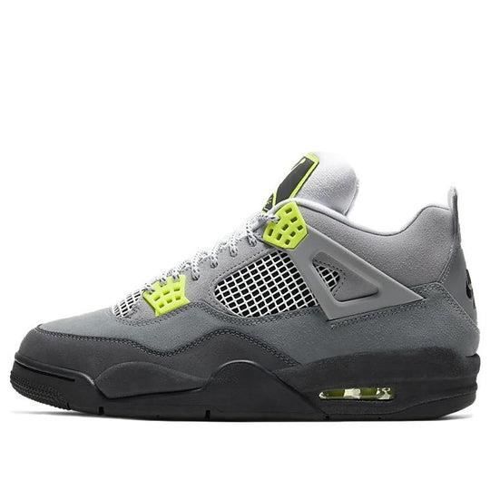 BASKETS X AIR JORDANN 4 Retro AJ4 High SE Neon 95 CT5342-007 CHAUSSURES ...