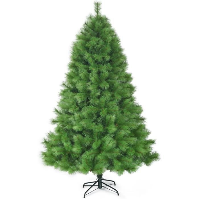 RELAX4LIFE 210 CM Sapin de Noël Automatique en PVC Ignifuge avec ...