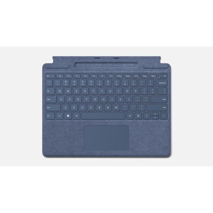Surface Clavier Signature Keyboard, Bleu Saphir, Compatible Surface Pro ...