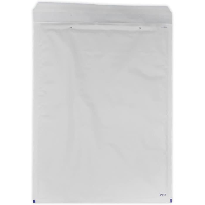 100 Enveloppes a Bulles blanche PRO k-10 370 x 480 mm dimension ...