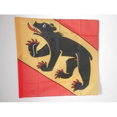 Drapeau Canton De Berne - 90X90 Cm - Drapeau Bern - Be Suisse 100% ...