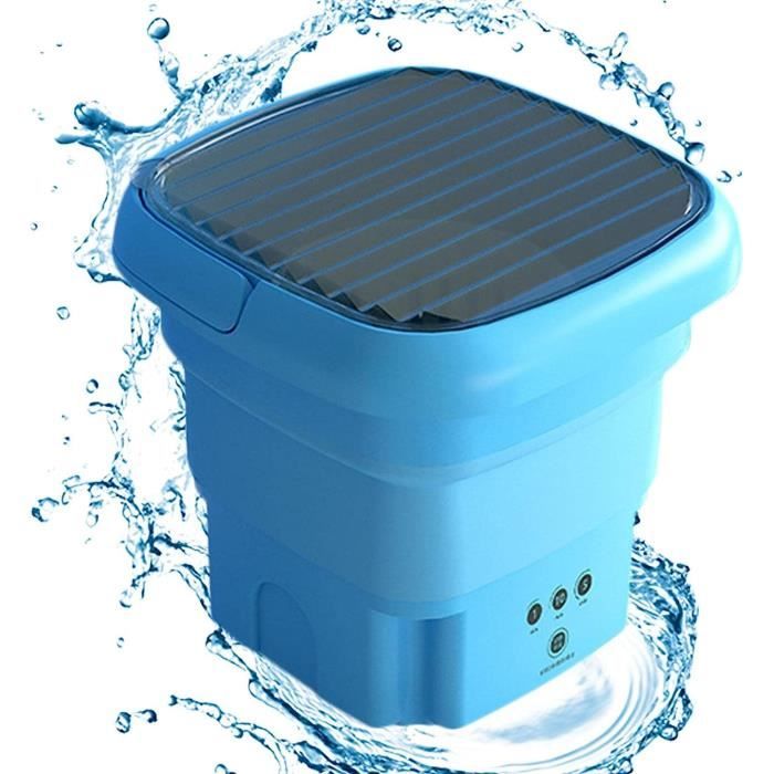 Mini Laveuse - Machine À Laver Portable Avec Seau Autonome,Laveuse Et ...