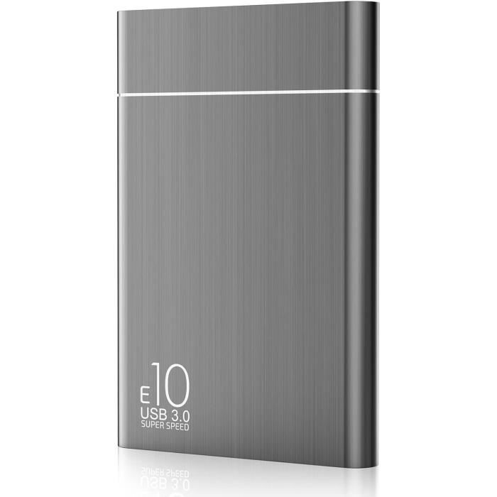 Disque Dur Externe Portable 2.5" Hdd Externe Pour Pc, Mac, Ordinateur ...