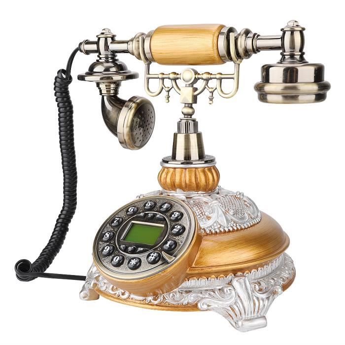 CET-Vintage Téléphonique/Téléphone Rétro Tangxi bouton poussoir ...