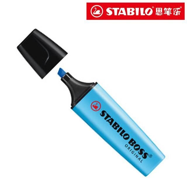 Surligneur,Blue--STABILO Mini Stylo Fluorescent Coloré, Surligneurs de ...