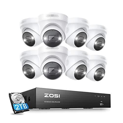 ZOSI 4K PoE Kit Caméra de Surveillance, 8CH NVR et Disque Dur de 2 to ... ZOSI 4K PoE Kit Caméra de Surveillance, 8CH NVR et Disque Dur de 2 to ...