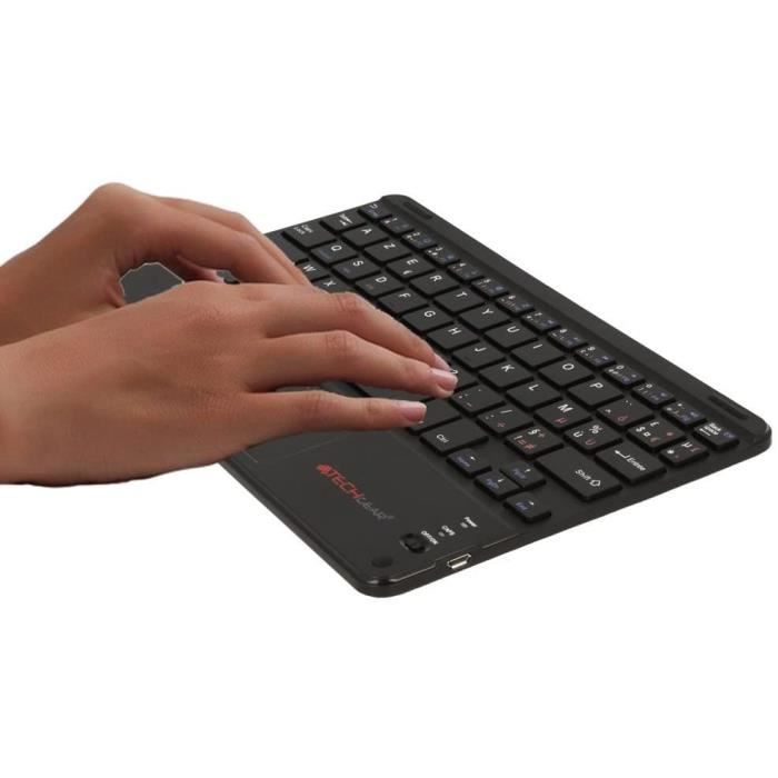 TECHGEAR® [Active Strike Pro Clavier AZERTY Bluetooth sans Fil avec ...
