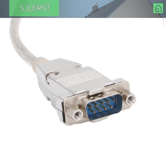Sjlerst Adaptateur USB vers série USB To Serial Adapter 3.3ft USB To ...