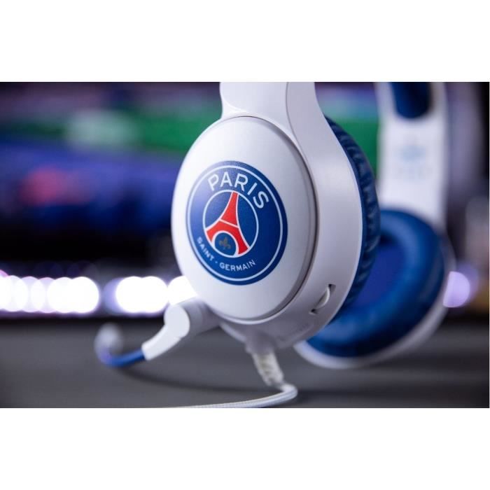 Casque Gaming Filaire Psg Konix Pc Ps4 Ps5 Switch Et Xbox