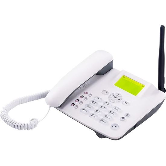 Téléphone sans Fil,Téléphone Fixe sans Fil Support de téléphone de ...