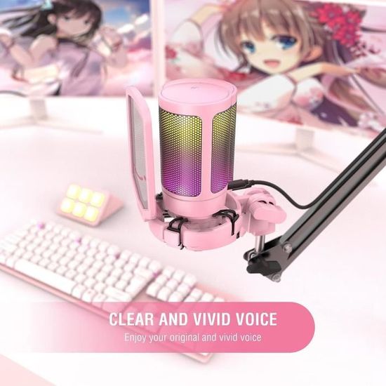 Bras Micro Gaming FIFINE Kit Micro Gaming FIFINE USB/RGB - Micro ...