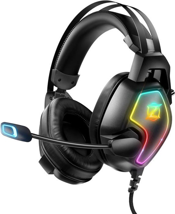Casque Gaming pour PS5 PS4 PC Xbox Switch, Casque Gamer à réduction de ...