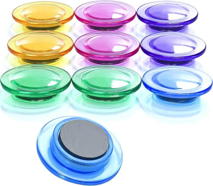 Aimants Pour Tableau Magnétique Fort, 10 Pièces Aimants Puissants Pour ...