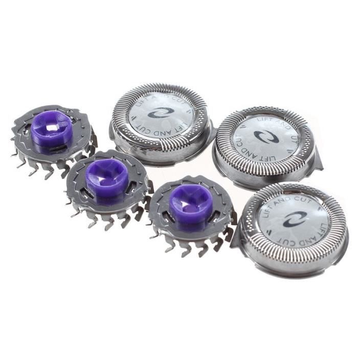 Lames De Rasoir Pour Philips Hq8, Remplacement De Têtes De Coupe, 3 ...