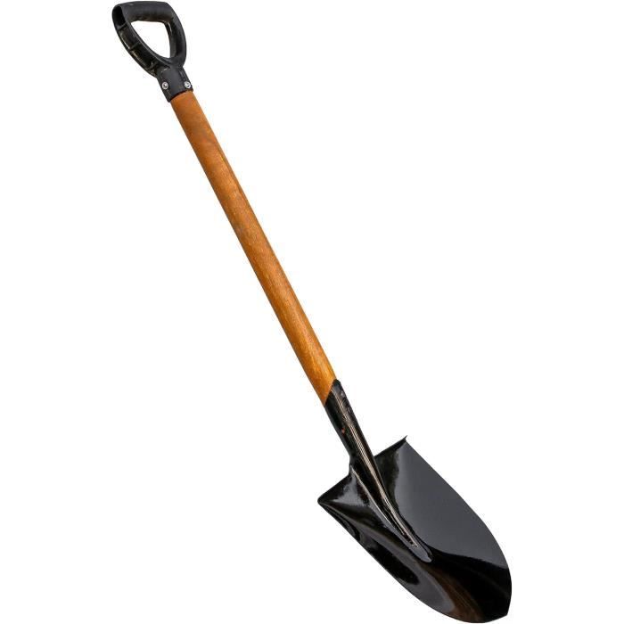 Pelle Forgée Massive Professionnelle – Bouche Ronde Pointue – Pelle De ...