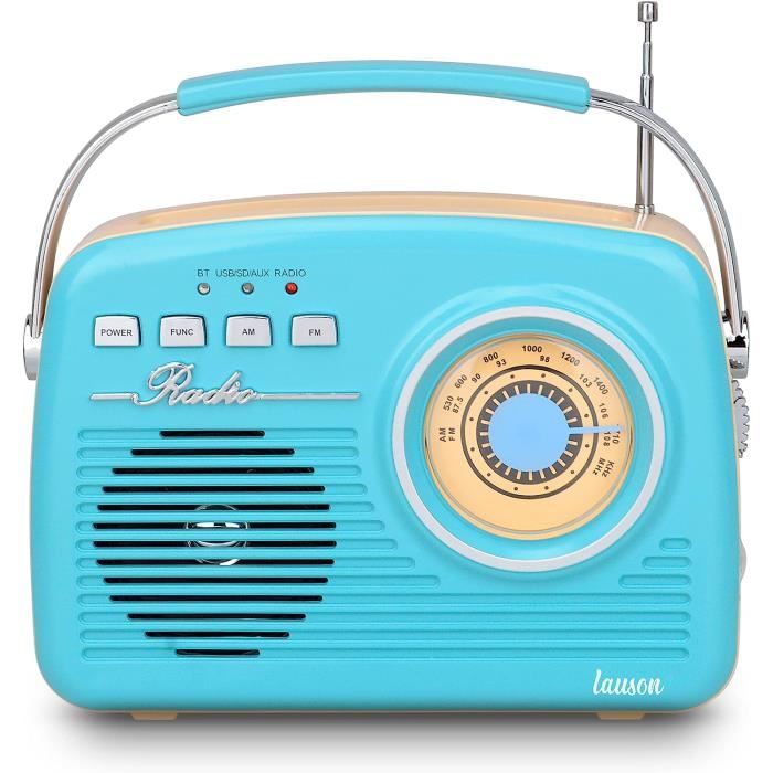 Ra142 Radio Vintage Autonome Avec Bluetooth Radio Rétro Avec Bluetooth ...