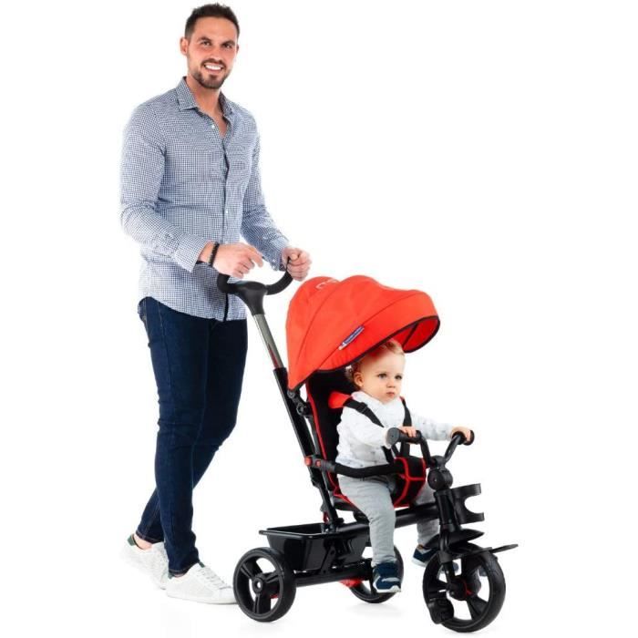 Tricycle évolutif - Moltó Urban Trike - Pliable - Siège inclinable ...