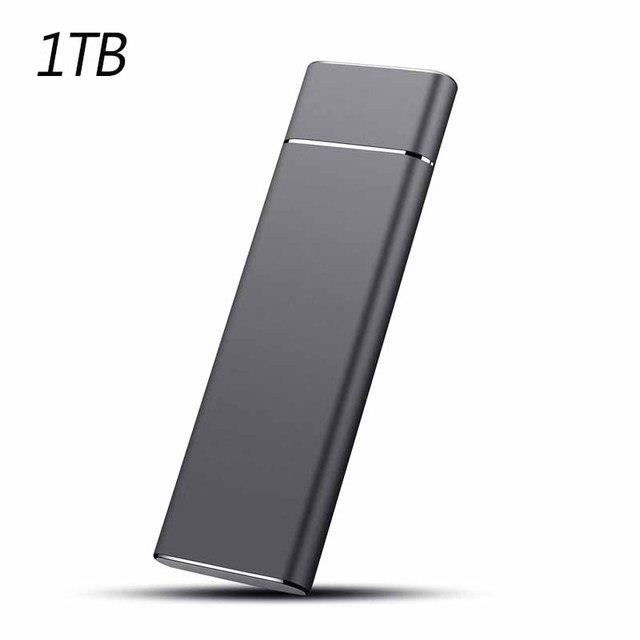 Disque Flash externe SSDs 500 gos 1 tos Portables USB type cs Mini ...