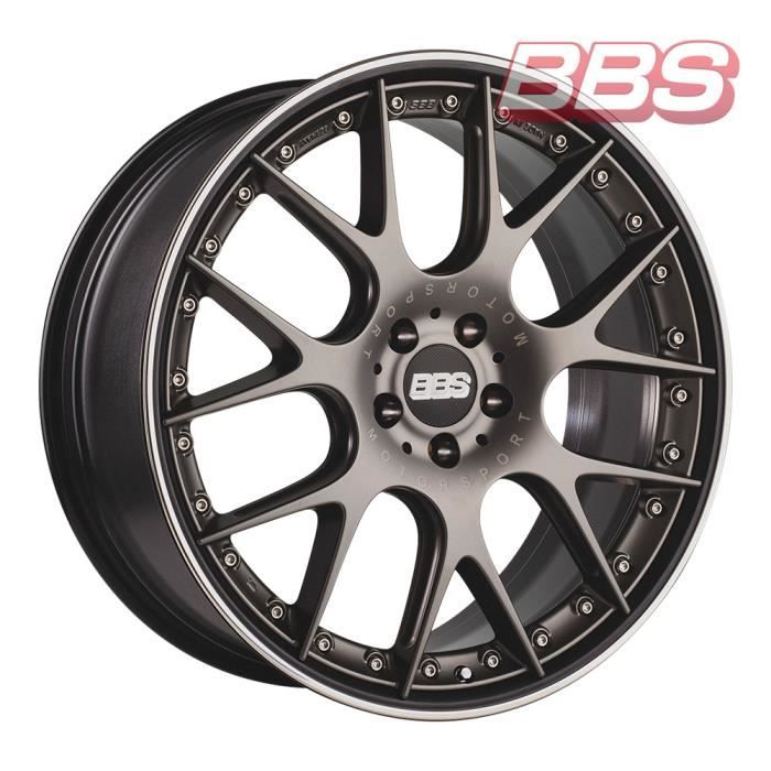 Jante BBS platinum-schwarz CH-RII 45057x20 ET47 5x130 pour Porsche 911 911 Speedster 911 Targa ...