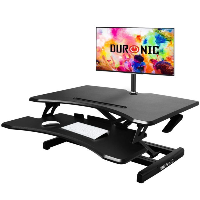 Duronic DM05D16 Station de travail assis-debout de 66 cm Hauteur ...